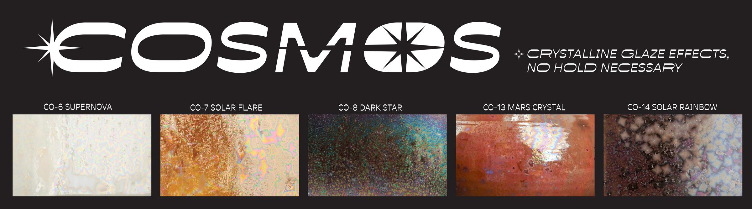 Amaco Cosmos Cone 5-6 Glazes